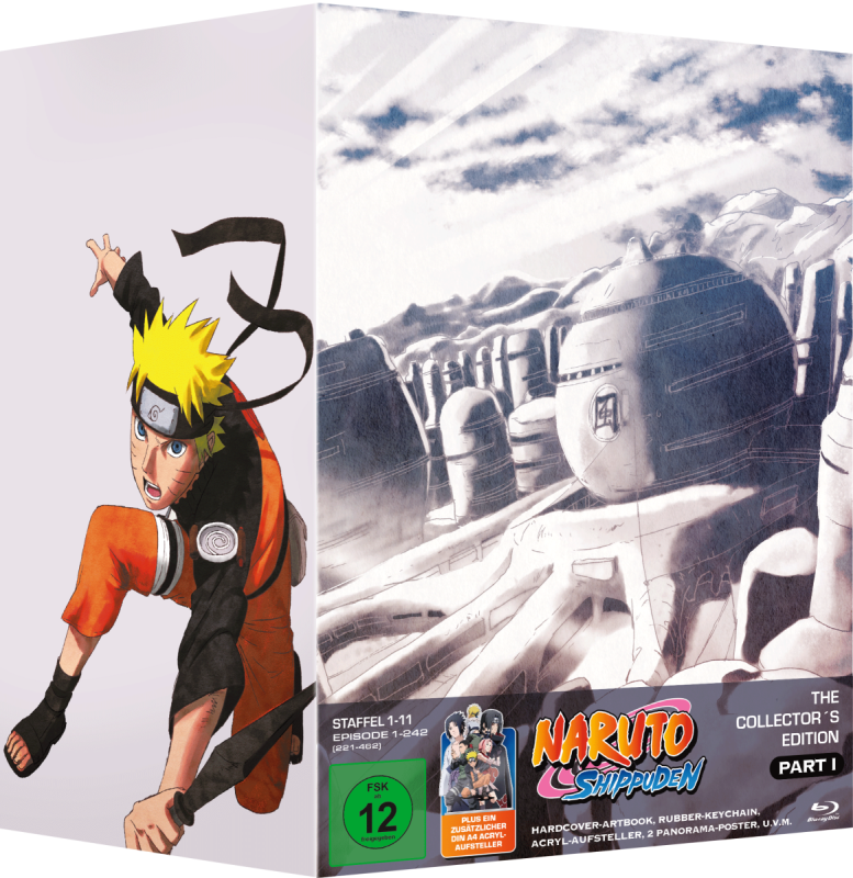 Naruto Shippuden - Collector's Edition Part 1 [Blu-ray] | Anime Planet